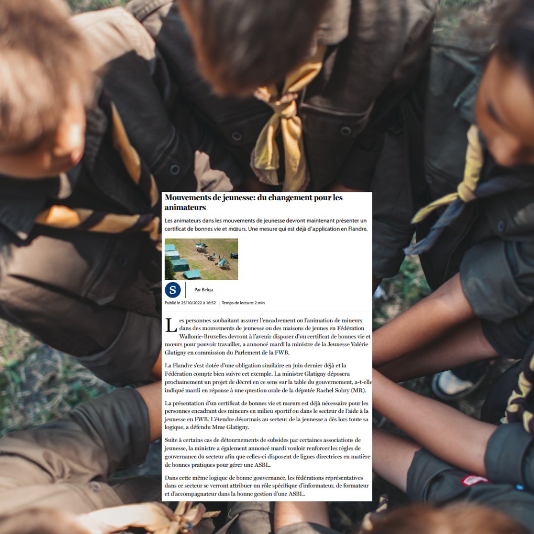 Mouvements de jeunesse: du changement pour les animateurs - Rachel Sobry